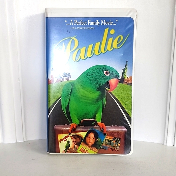 vhs | Cameras, Photo & Video | Dreamworks Paulie Vhs Tape Movie Parrot ...
